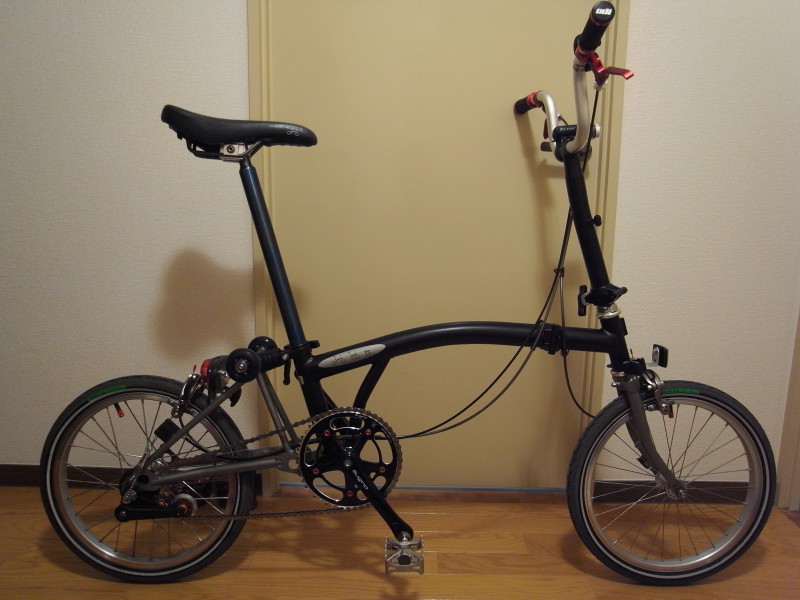 Brompton M3LXのクランク回りを変更しました。 | https://pnpk.net