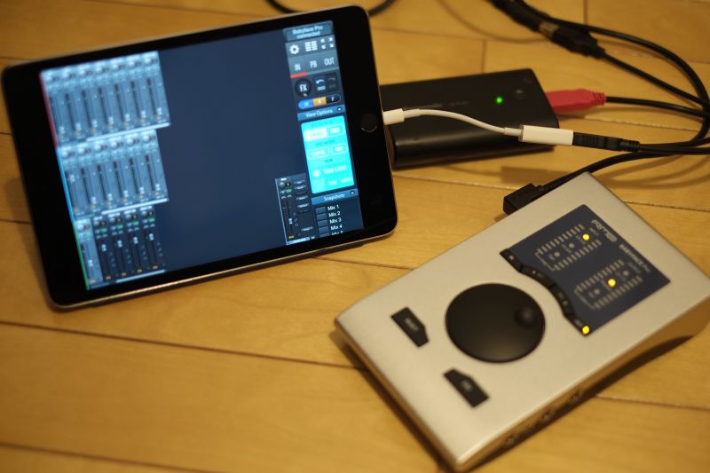 Y字ケーブルを使ってiPadにRME Babyface ProをCCモードで接続してみました | https://pnpk.net