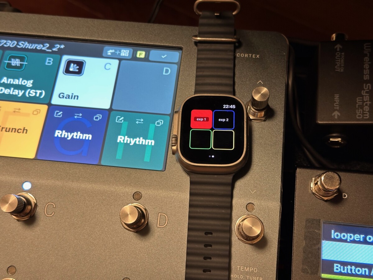 MIDI搭載エフェクターをApple Watchから操作する | https://pnpk.net